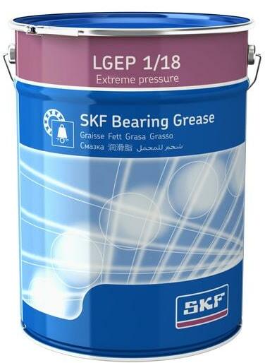 SKF LGEP 1/18 bearing grease for extreme pressure (18 kg bucket) | Klium