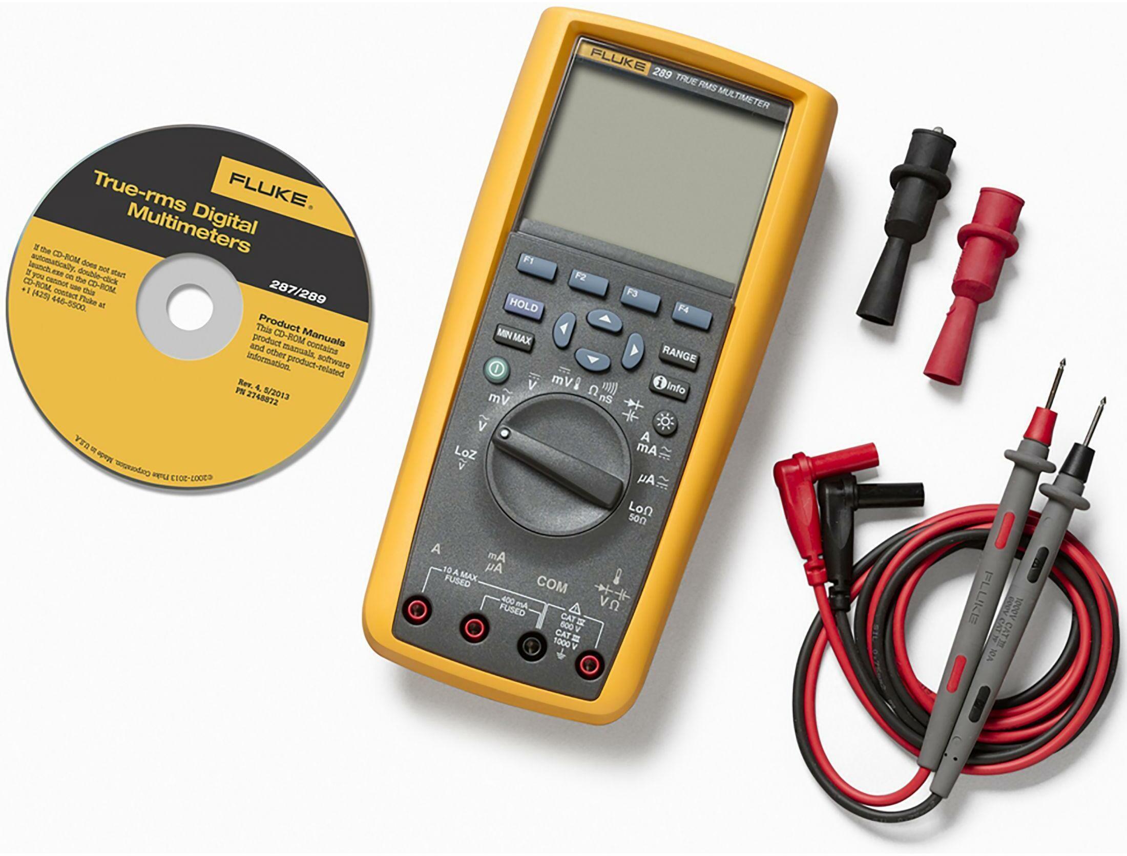 FLUKE 289 Digital RMS multimeter with data logging and trend capture - 3947801