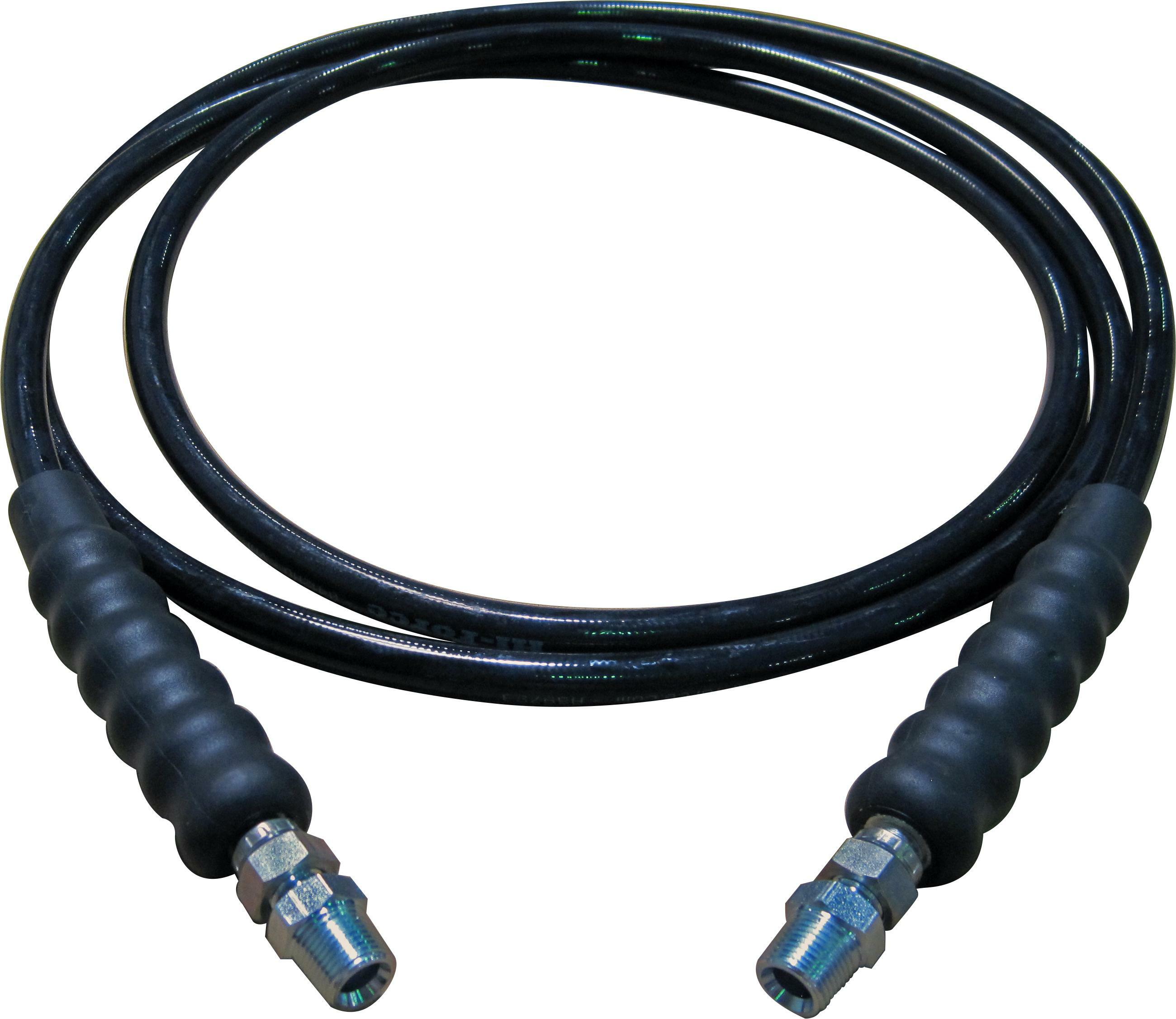 HI-FORCE HH3 high-pressure hydraulic hose with 3/8"-18 NPT coupling ...