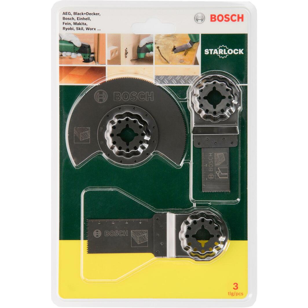 BOSCH 2607017323 Starlock starter set Wood for multifunction tools 3 ...