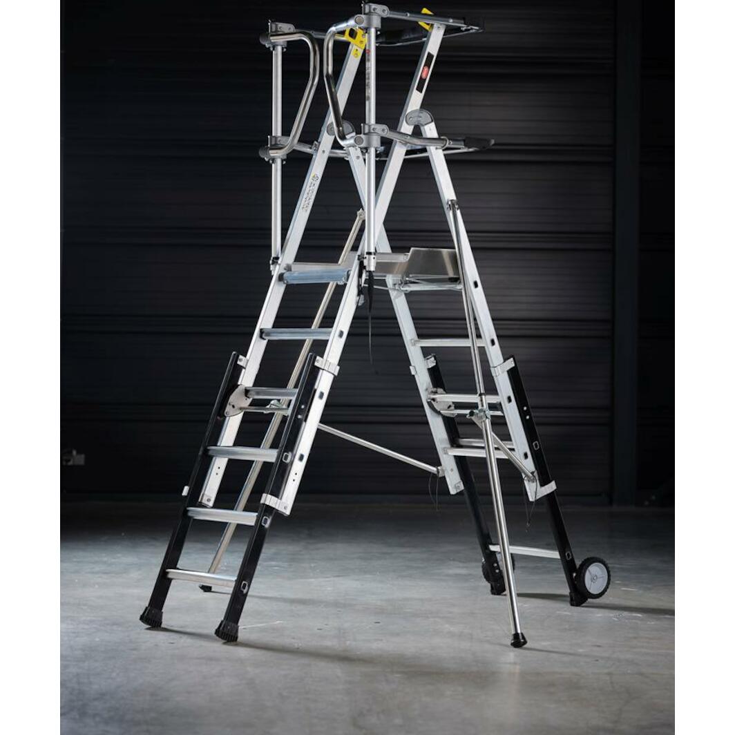 ALTREX RolGuard Compact platform ladder 5/7 steps - 502187 | Klium