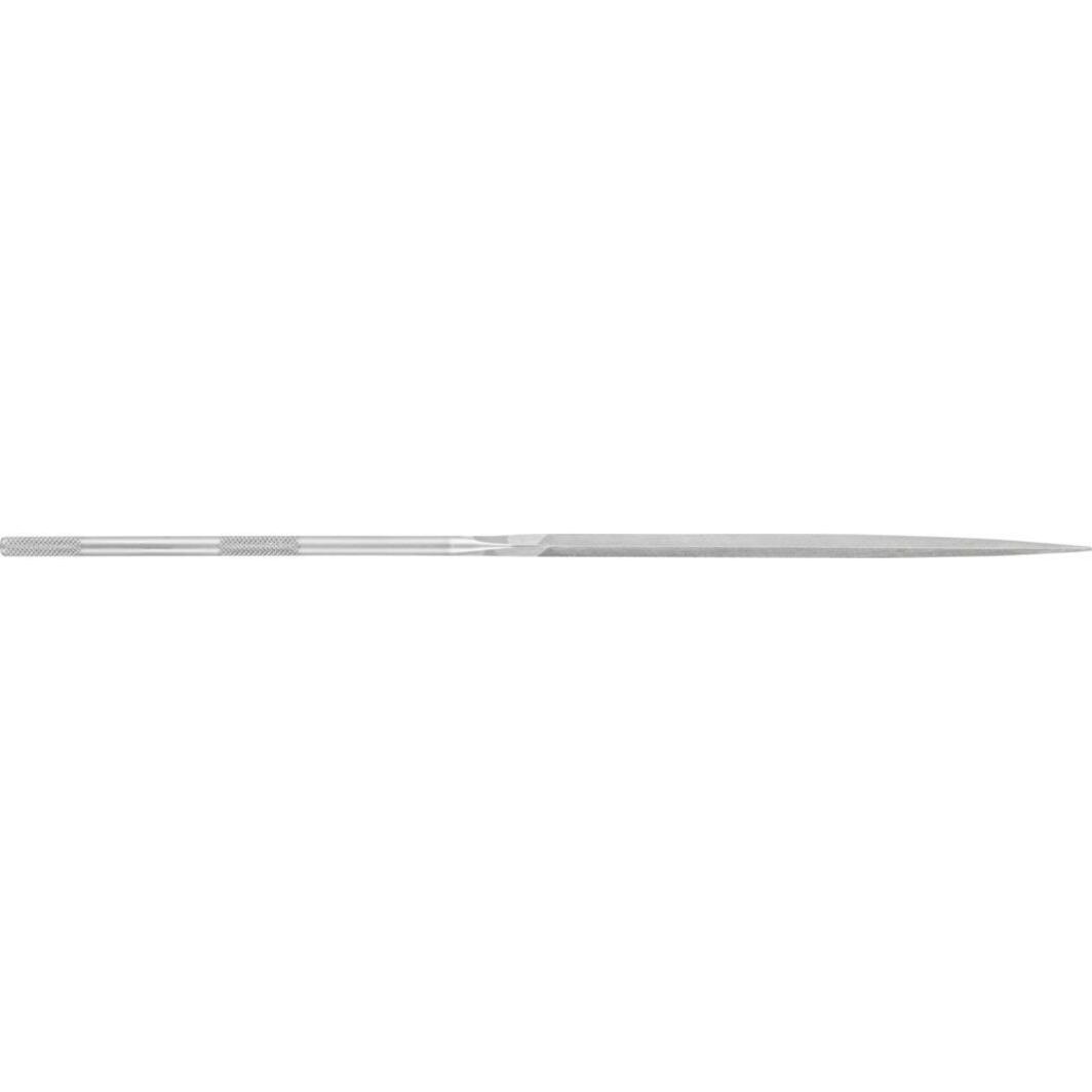 PFERD 2407 180 H3 precision needle file triangular 180 mm Swiss cap 3 ...