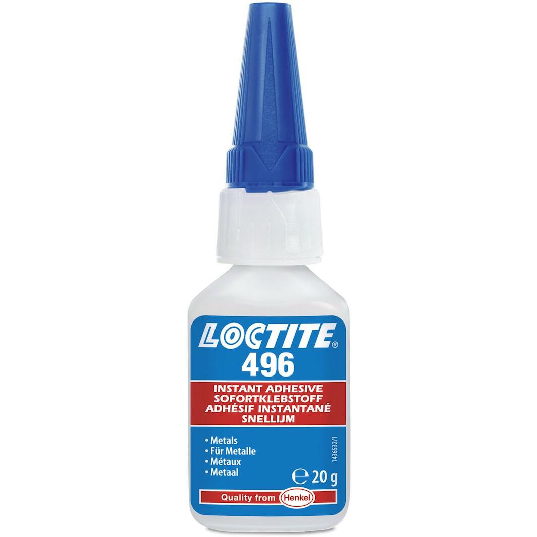 LOCTITE 496 universal instant adhesive transparent for metals (20g ...