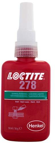 LOCTITE 278 high-strength, medium-viscosity threadlocker green (50 ml ...