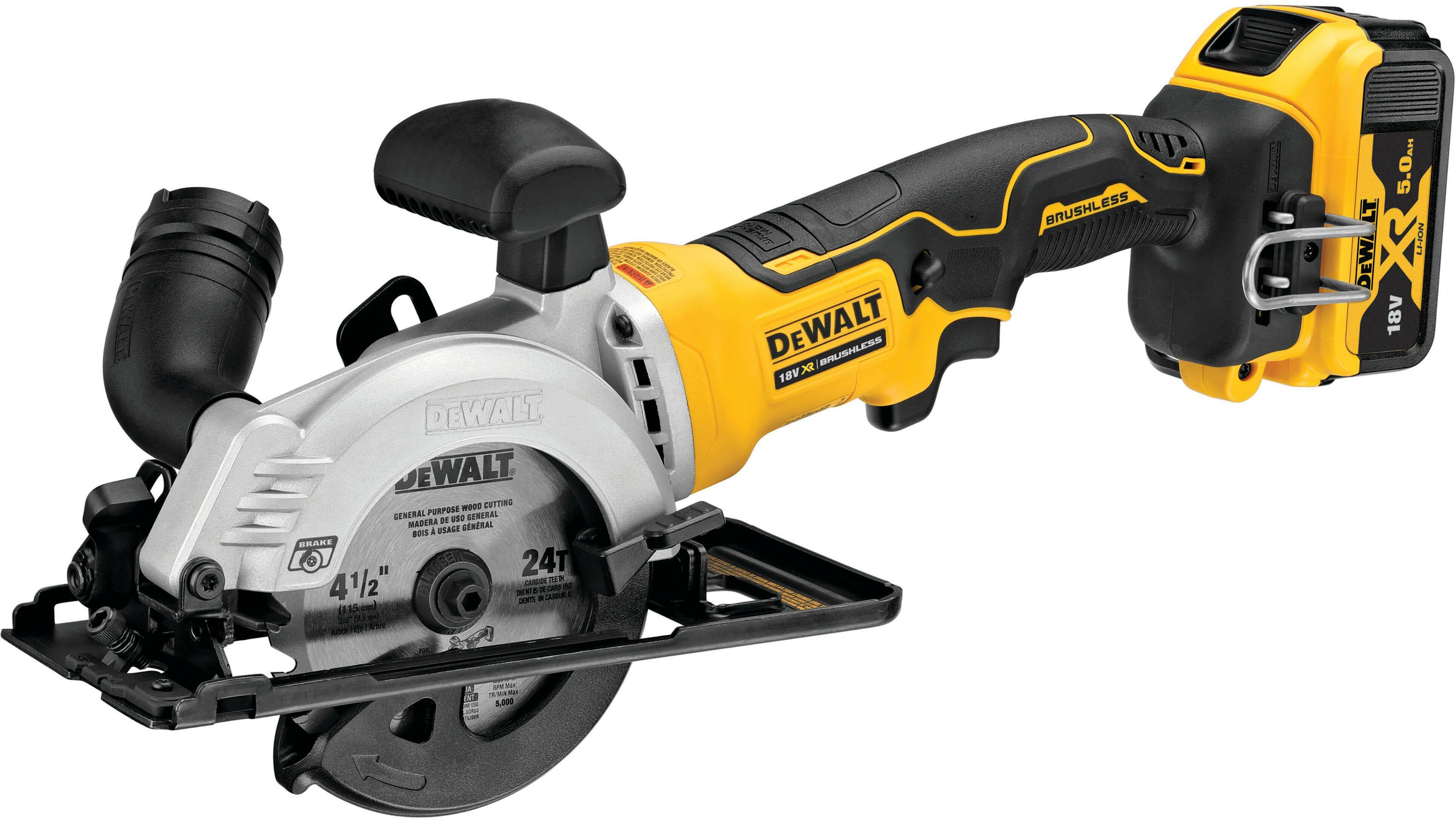 Compact dewalt circular saw store