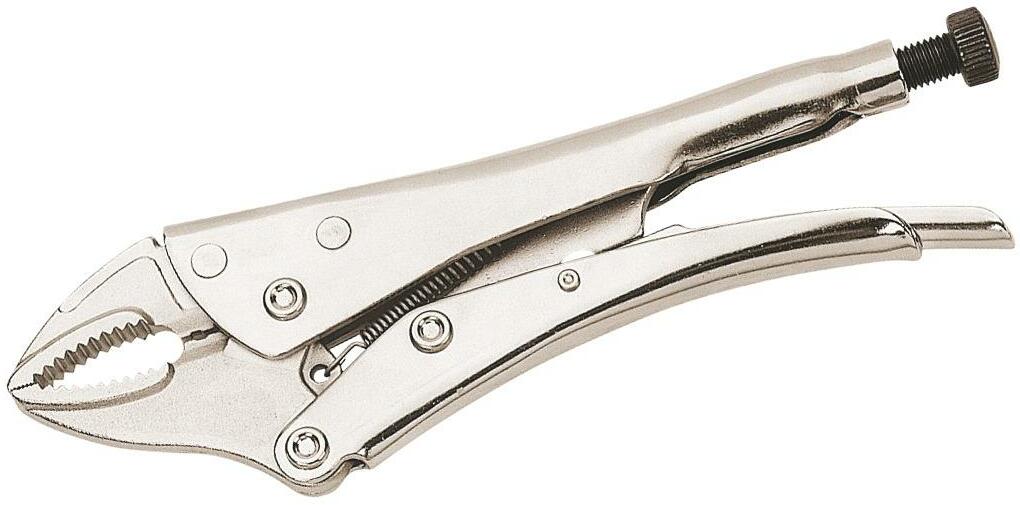 BAHCO 2953-140 grip pliers self-adjusting curved jaws chrome-plated 140 ...