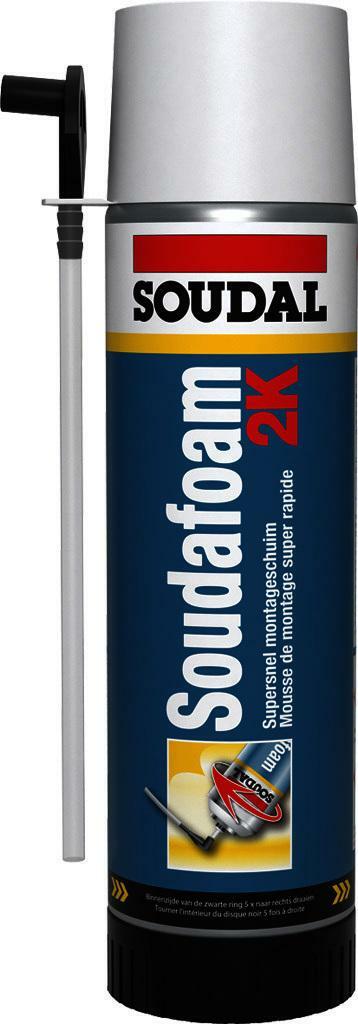 SOUDAL Soudafoam 2K two-component PU foam (400 ml) - 104882 | Klium