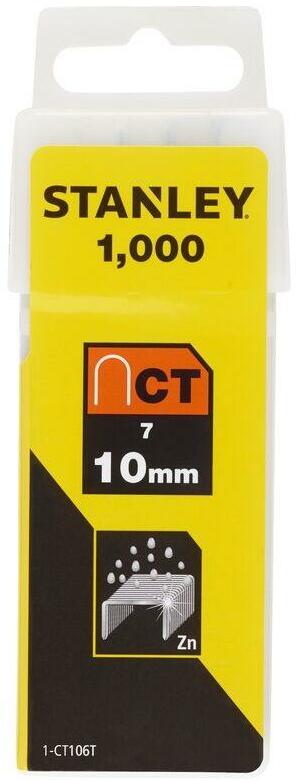 STANLEY 1-CT106T staples 10mm type 7 (1000 pcs) | Klium