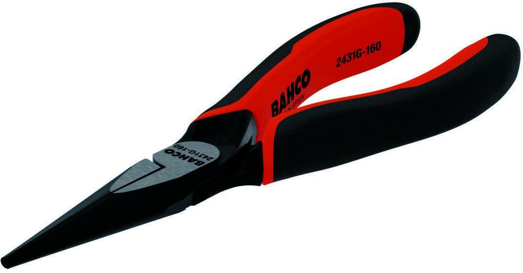 BAHCO 2431G-180 pointed pliers ERGO long with two-component handles ...