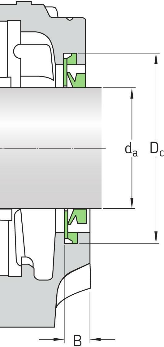 SKF TSN 513 A house seal 60 mm | Klium