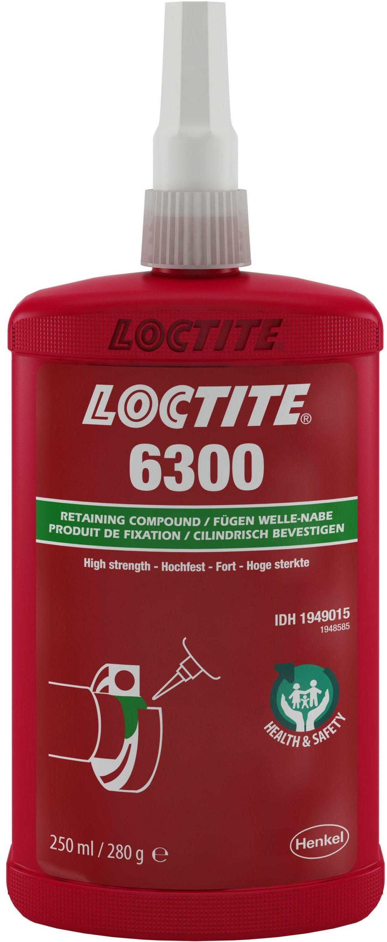 LOCTITE 6300 adhesive for cylindrical mounting (250 ml bottle ...