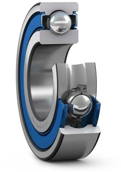 SKF W 6007-2RS1/VP311 Food line stainless steel grooved ball bearing ...