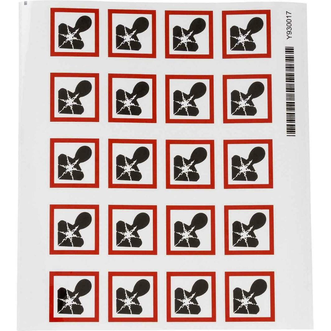 BRADY 811710 GHS symbol - GHS08 - long-term health hazardous, 40 x 40 ...