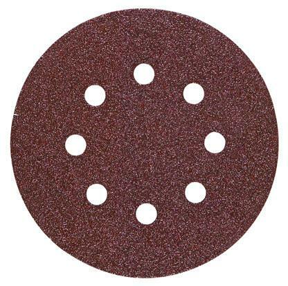 HIKOKI 753100 sanding disc set 125 mm grit 60/80/120 - 15 pieces | Klium