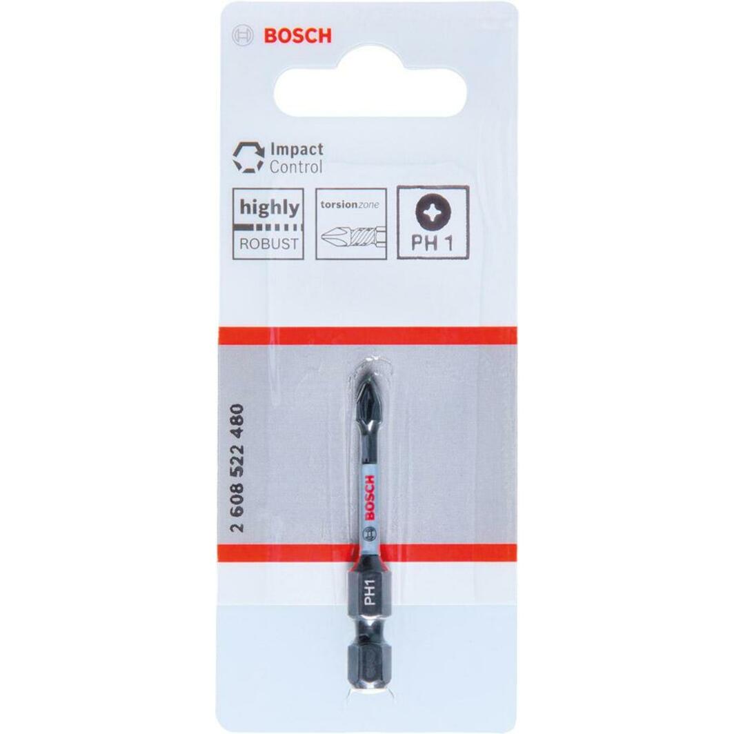 BOSCH 2608522480 Impact Control PH1 power bit | Klium
