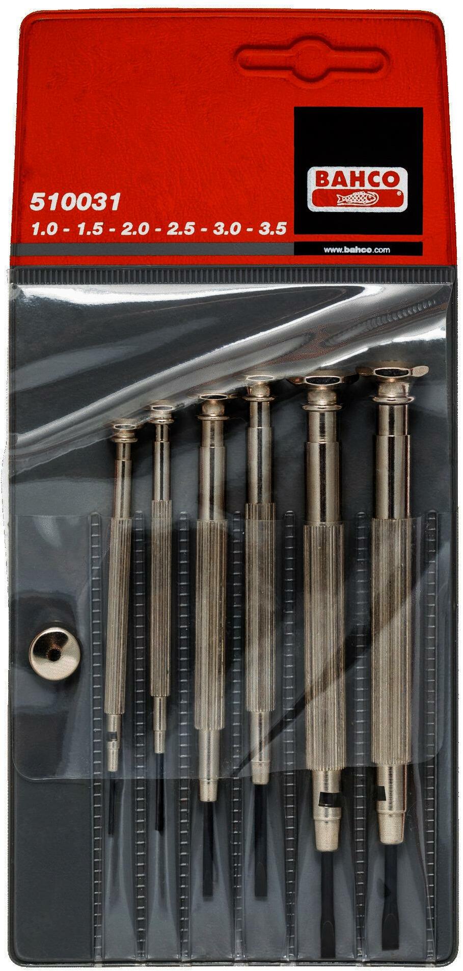 BAHCO 510033 precision screwdriver set, Phillips - 3-piece | Klium