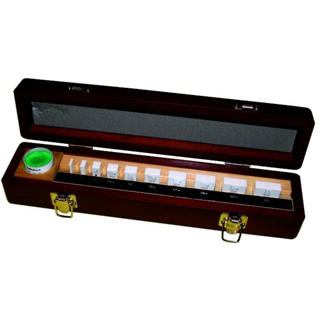 MITUTOYO 516-156-60 end mat set with JCSS certificate, class 0, ceramic ...