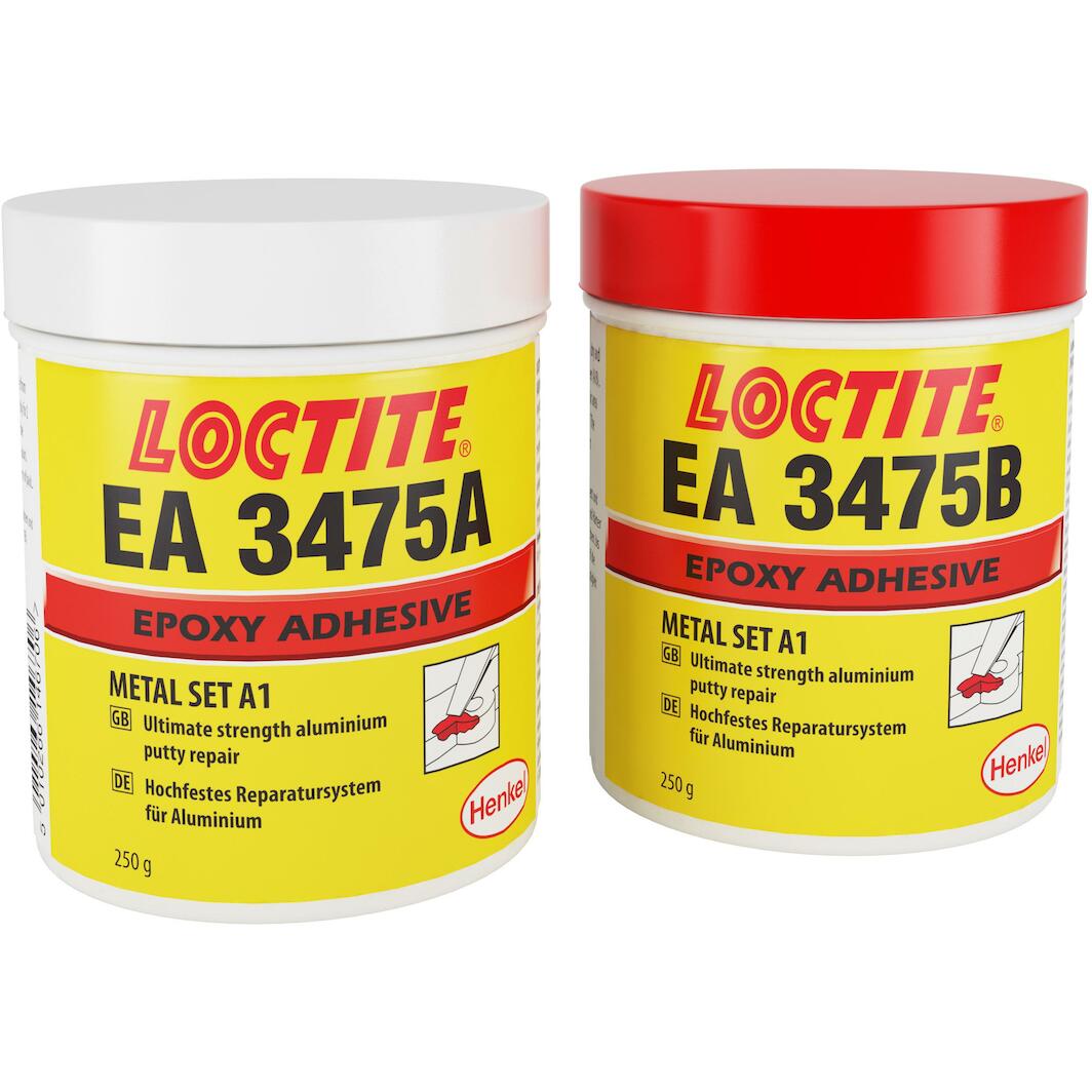 LOCTITE 3475 A&B 2K-Epoxy adhesive (500g tin) - 229188 | Klium