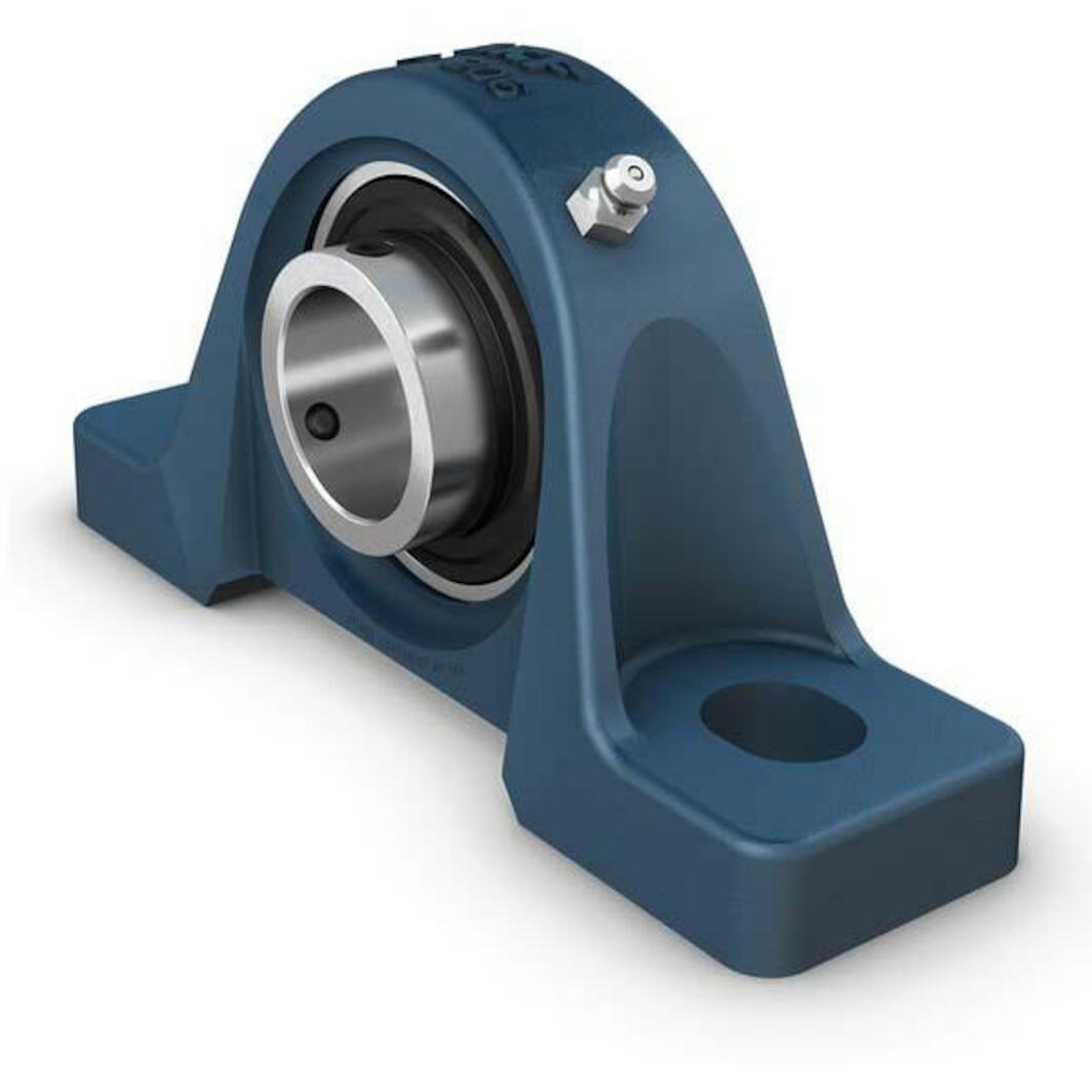 SKF UCP 208/H upright ball bearing unit with widened inner ring and locking with set screws ...