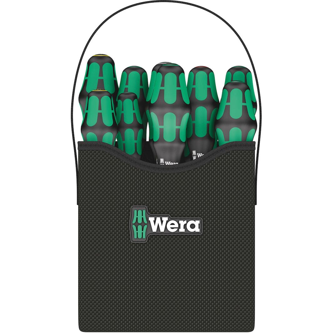 WERA Kraftform 2Go 300 screwdriver set 11-piece - 05004313001 | Klium