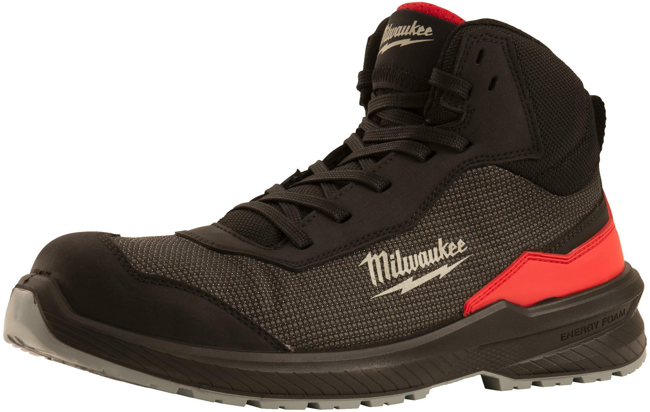 MILWAUKEE Flextred S1PS 1M110133 ESD safety shoe high (black ...