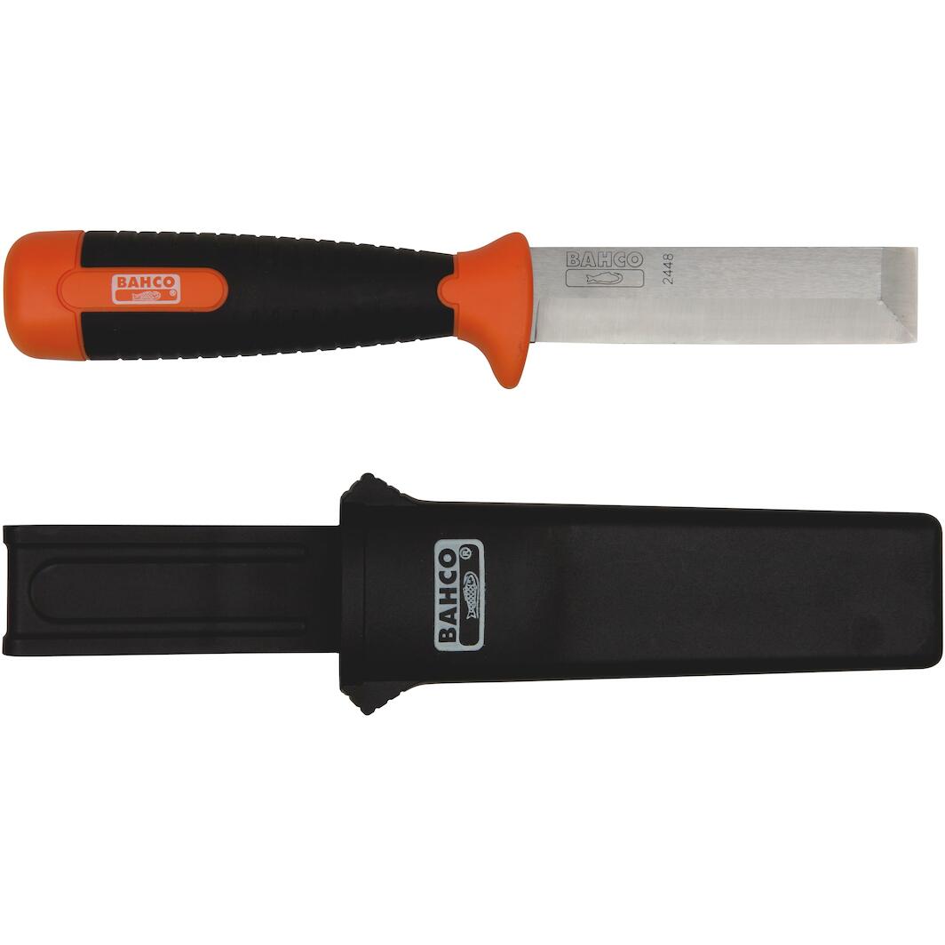 BAHCO 2448 demolition chisel heavy-duty with rubber grip in display 25 ...
