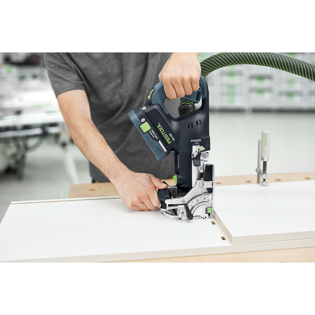 FESTOOL DFC 500 E-Basic 18V cordless cutter DOMINO in systainer SYS3 M ...