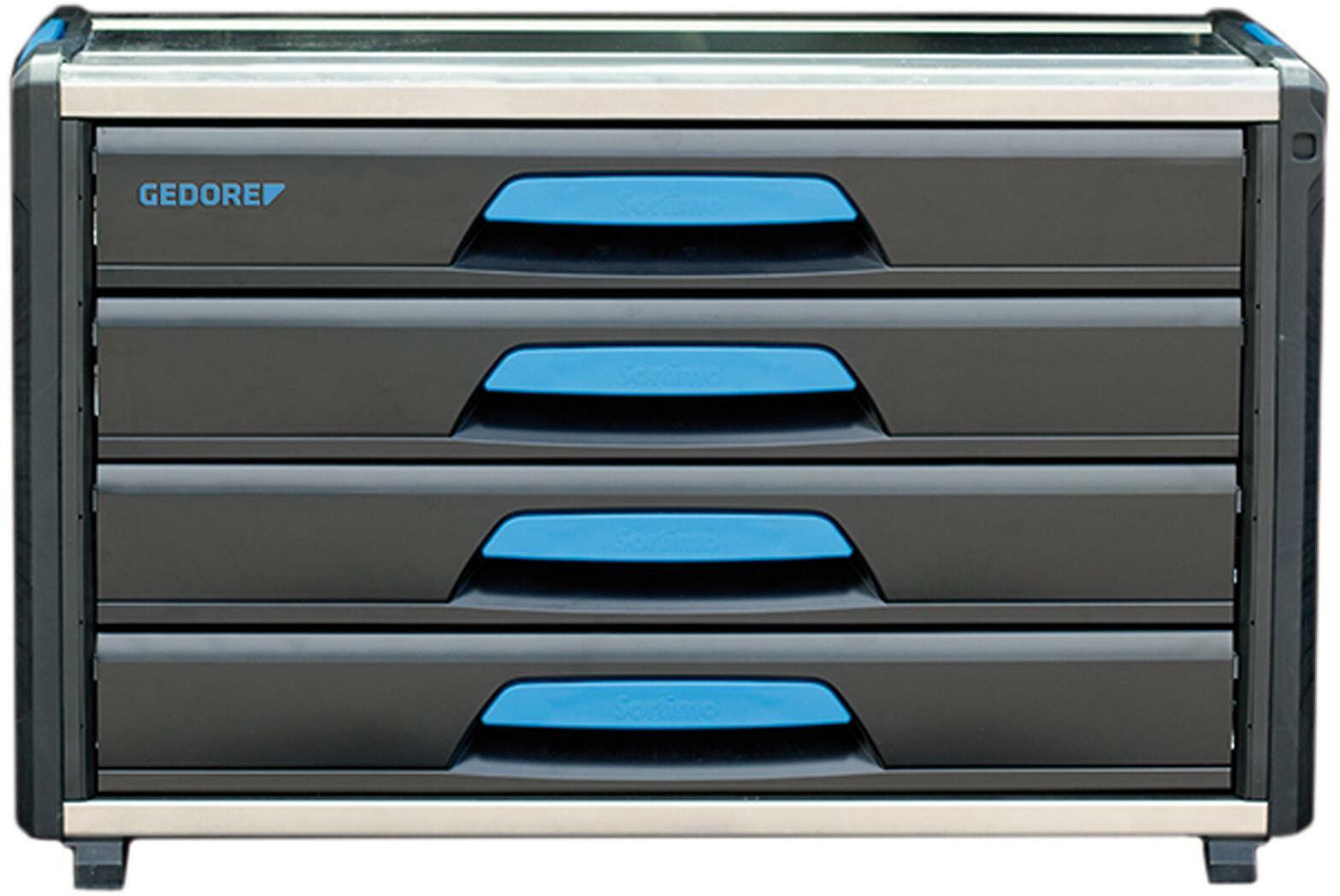 GEDORE 1110 WM 34 modular toolbox workmo b3 4 drawers h6 - 2954346 | Klium