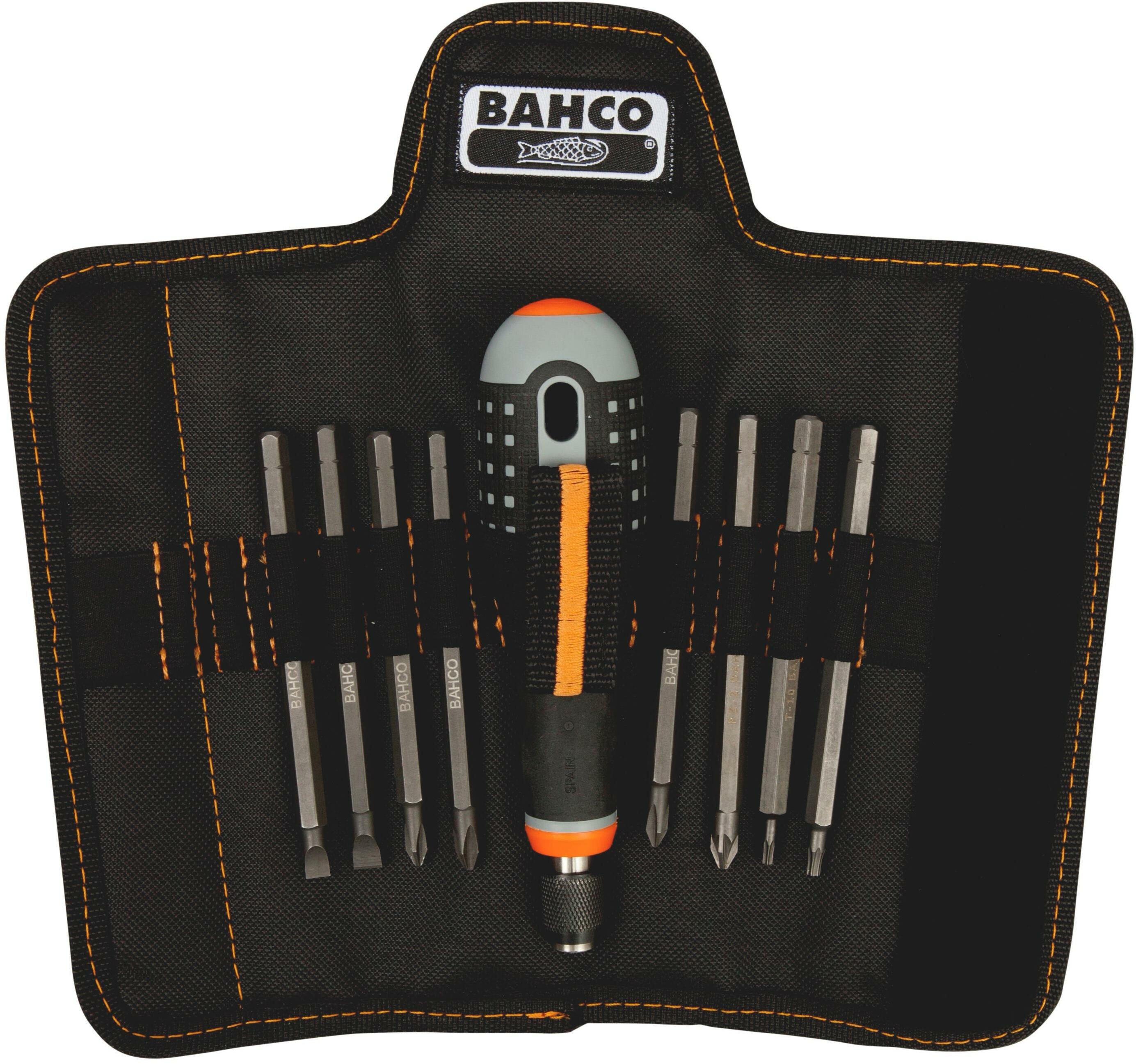 BAHCO BE-8572 screwdriver set ERGO with three-component handle and ...