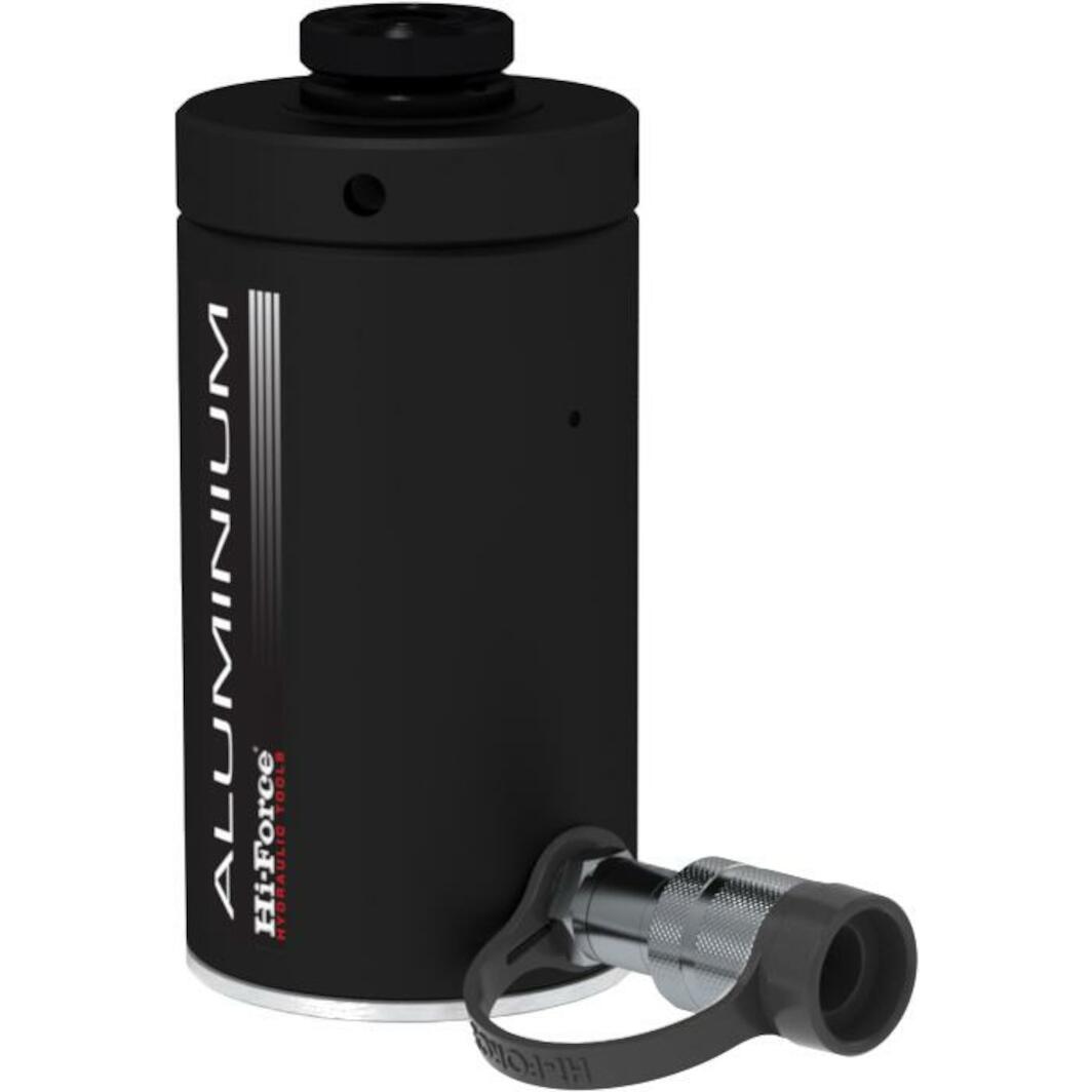 HI-FORCE HFA506 single-acting aluminium lock nut cylinder, 51 tonnes ...