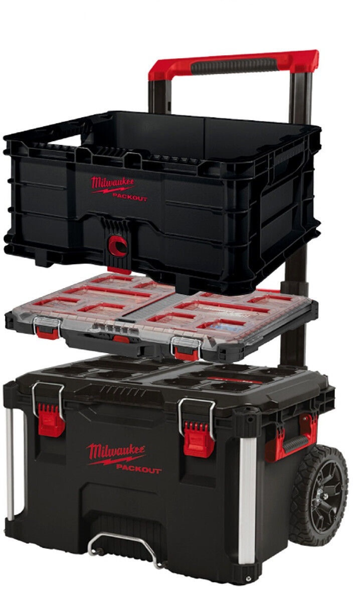 MILWAUKEE 4932493927 PACKOUT trolley set 3-piece | Klium