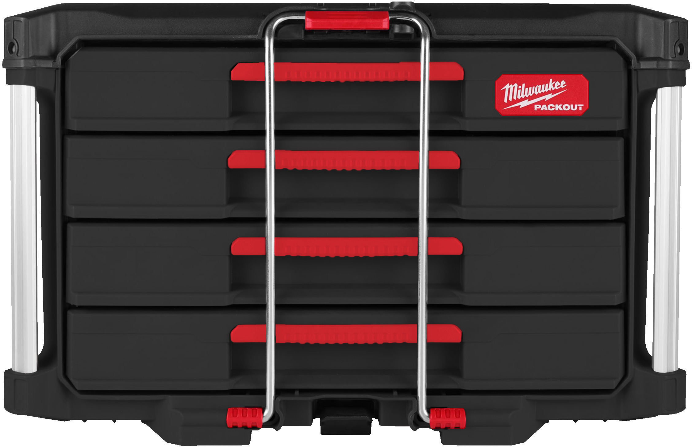 MILWAUKEE 4932493189 PACKOUT tool case with four drawers | Klium
