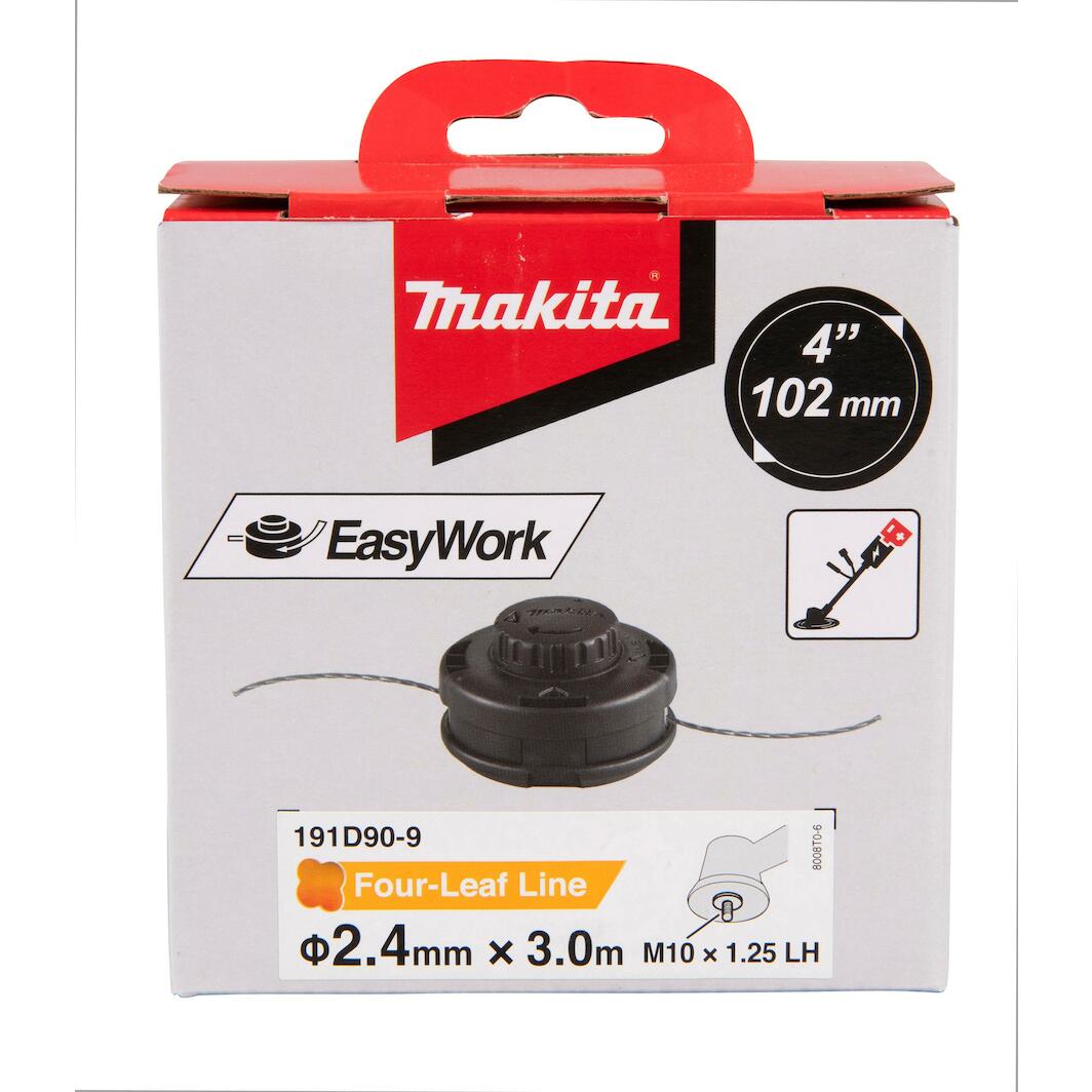 MAKITA 191D90-9 threaded head TAP&GO Easy Fill M10 X 1.25LH | Klium