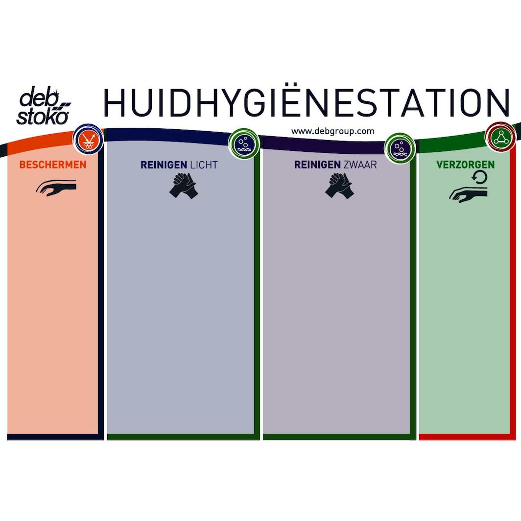 DEB STOKO SSCLGE1NL skin hygiene station large with 4 dispensers ...