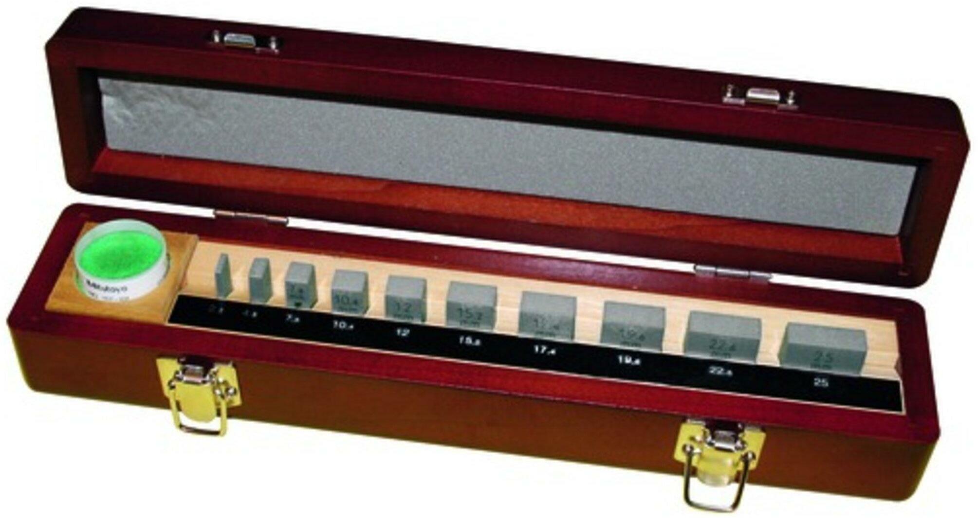 MITUTOYO 516-101-60 end mat set with JCSS certificate, class 1, steel ...