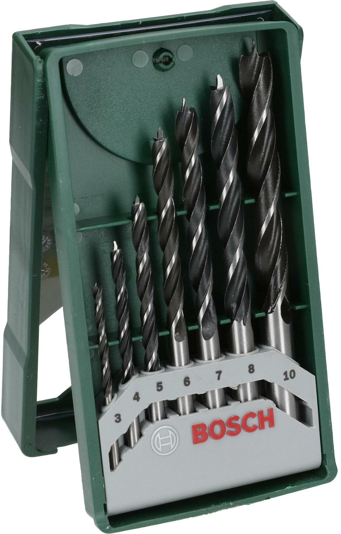 BOSCH 2607019580 Mini-X-Line wood drill set 7-piece | Klium