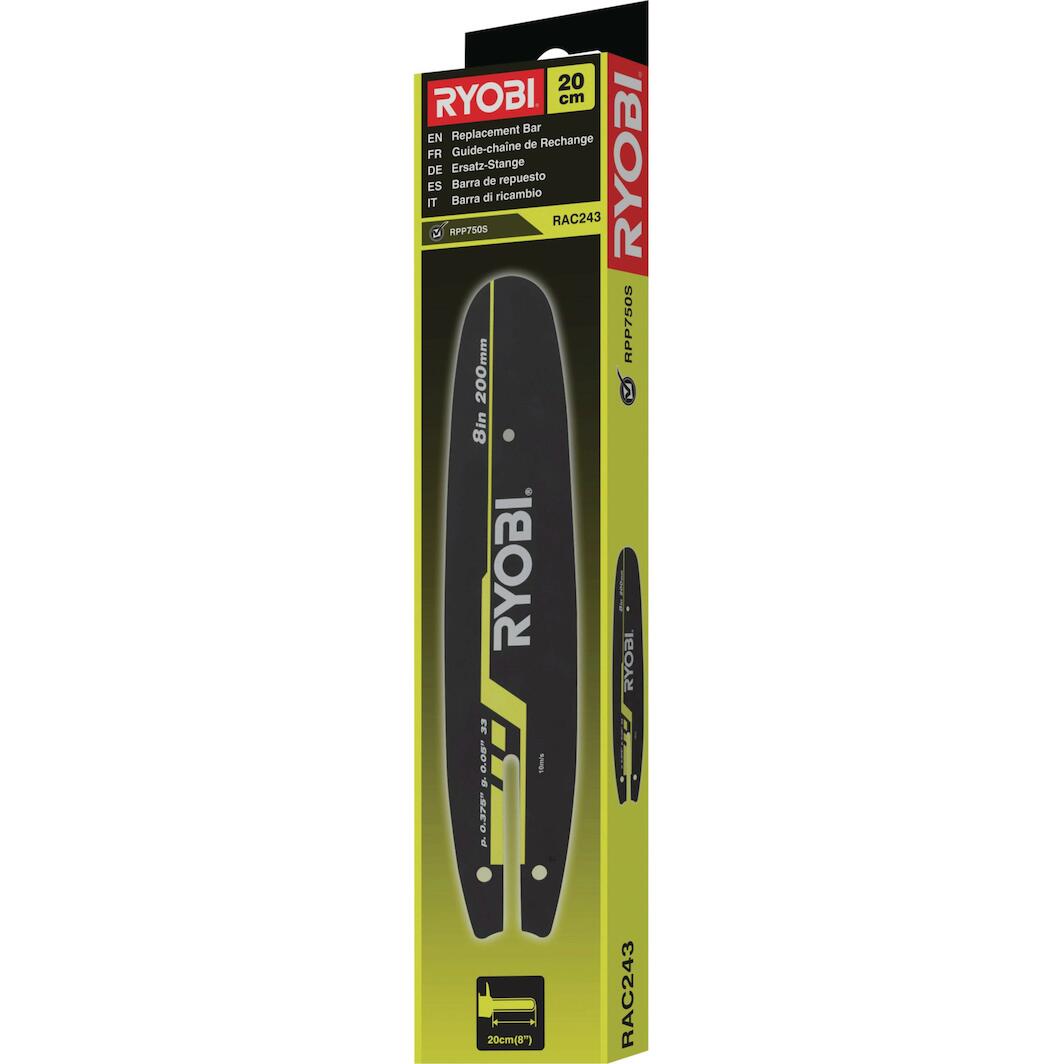 RYOBI RAC243 telescopic chainsaw sword for RPP750E - 5132002716 | Klium