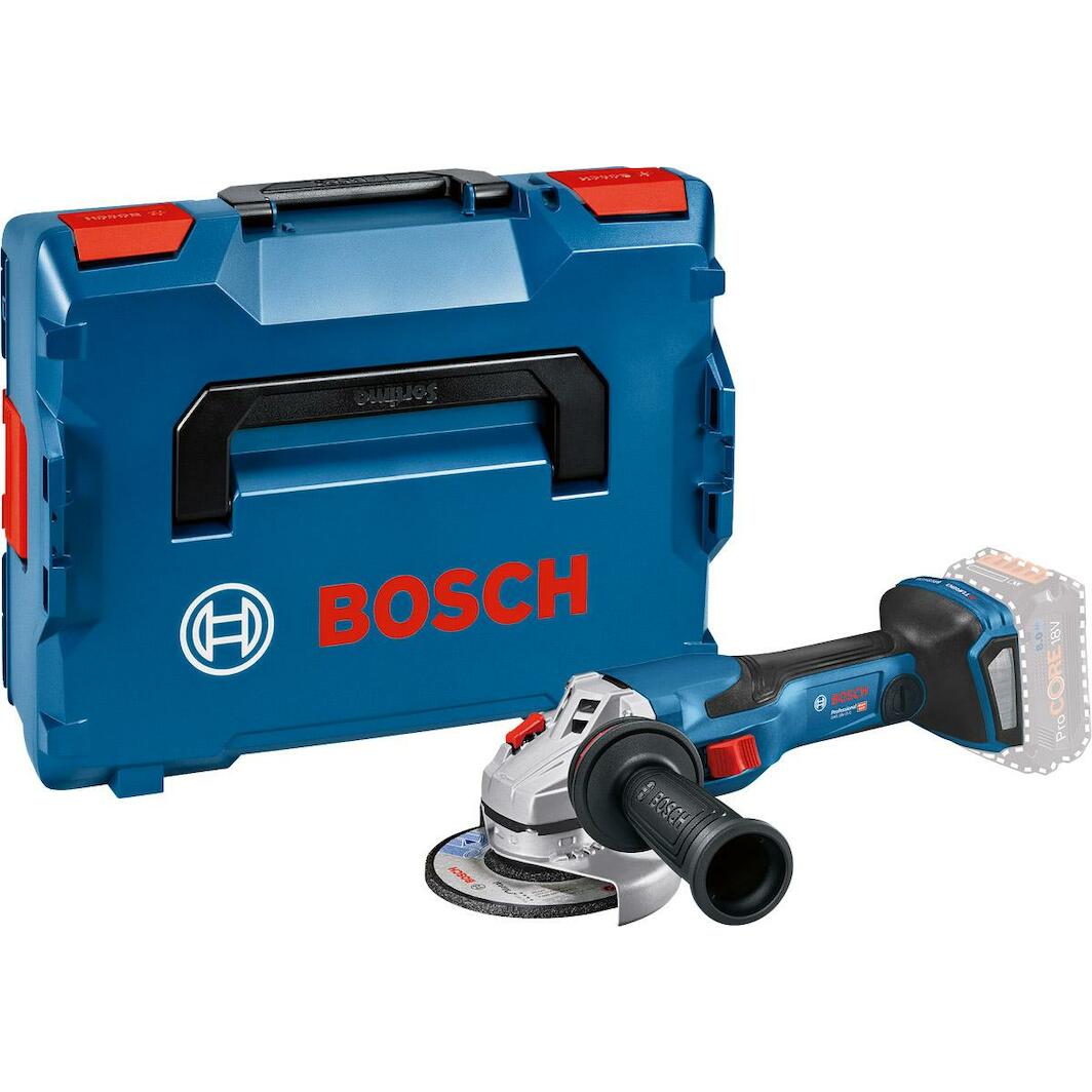 BOSCH GWS 18V-15 C BITURBO angle grinder in L-Boxx 136 (without battery ...