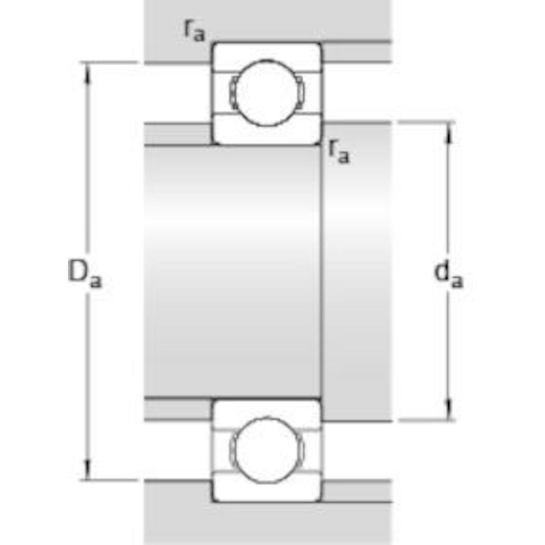 SKF 61830 MA/C3 single-row groove ball bearing cylindrical 150x190x20 ...