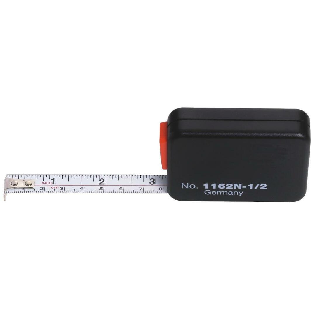 BAHCO 1162N-1/2 tape measure with steel strip, width 13 mm, 3 m | Klium