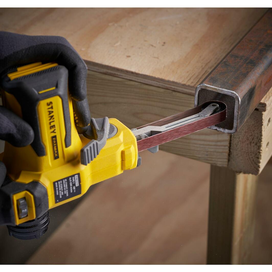 STANLEY FATMAX SFMCE210B-XJ V20 Ponceuse à bande sans fil 18V 13x457mm ...