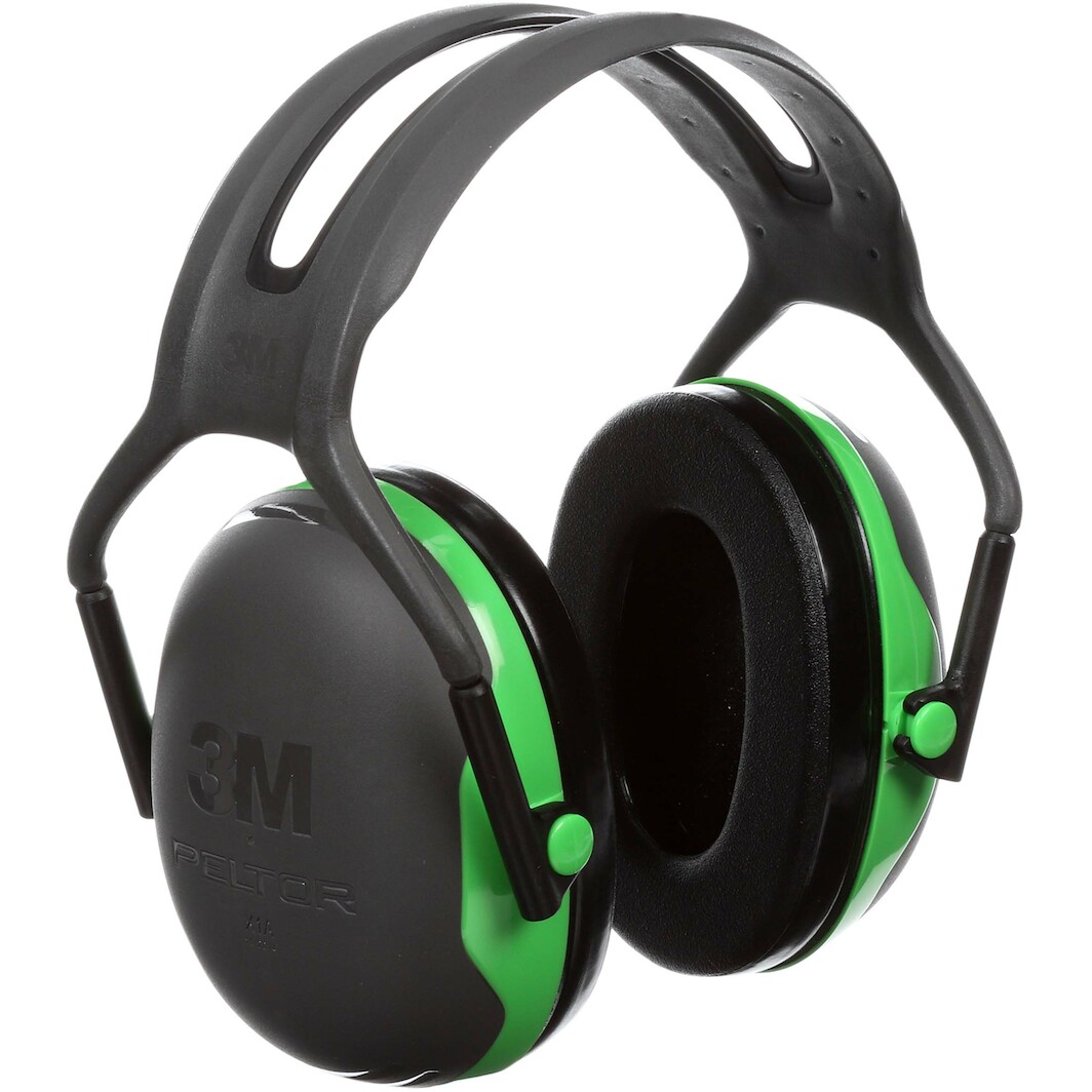3M - PELTOR X1A ear muff 27 dB green with headband - 7000103987 | Klium