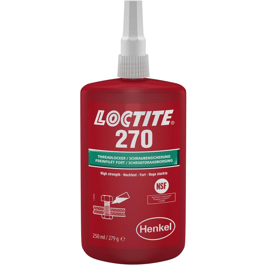 LOCTITE 270 high-strength threadlocker (250 ml bottle) - 1335906 | Klium