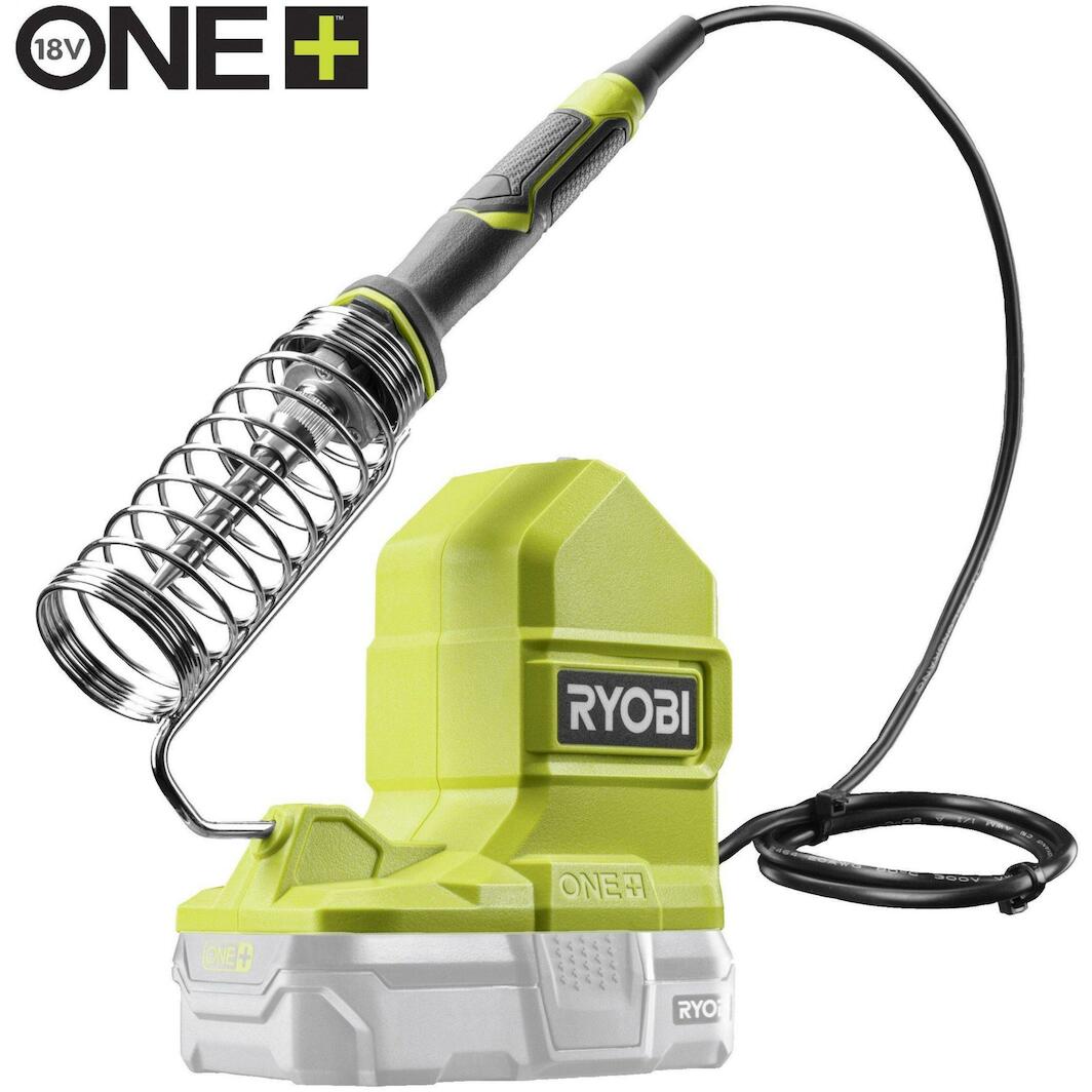 RYOBI RSI18-0 18V ONE+ cordless soldering iron (without battery and ...