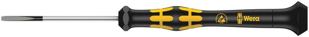 WERA 1578 A ESD Micro Kraftform saw-cut screwdriver, 0.23 x 1.5 x 40 mm ...