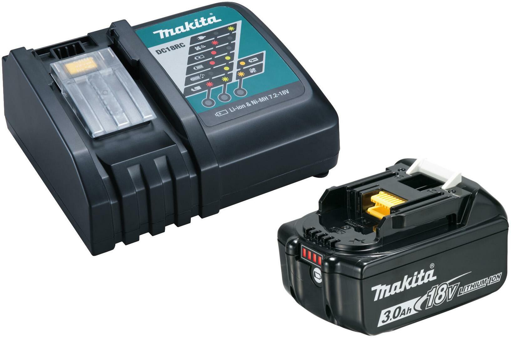 MAKITA 191A24-4 battery charging set (1x 18V 3.0Ah battery + charger) | Klium