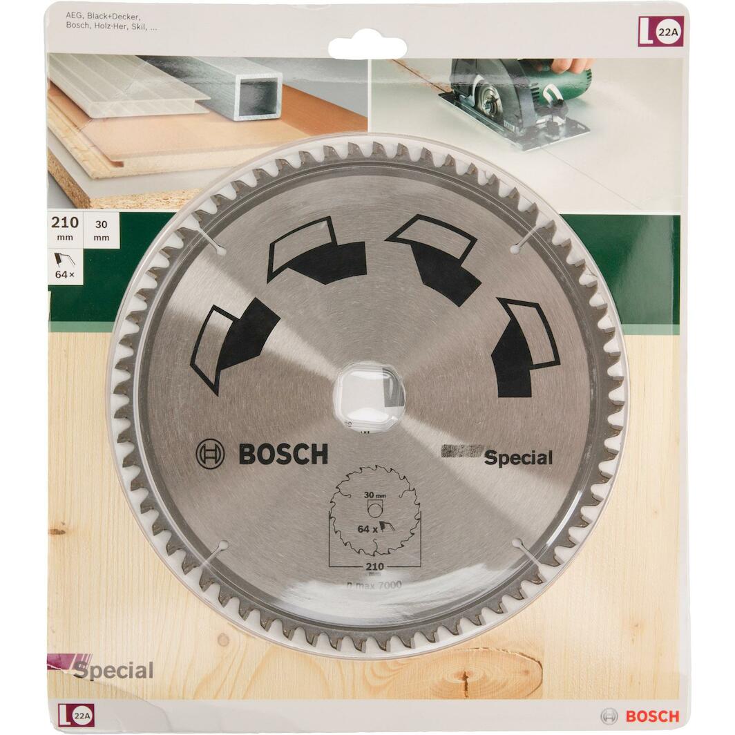 BOSCH 2609256893 circular saw blade special for multi-material 210x2x30 ...