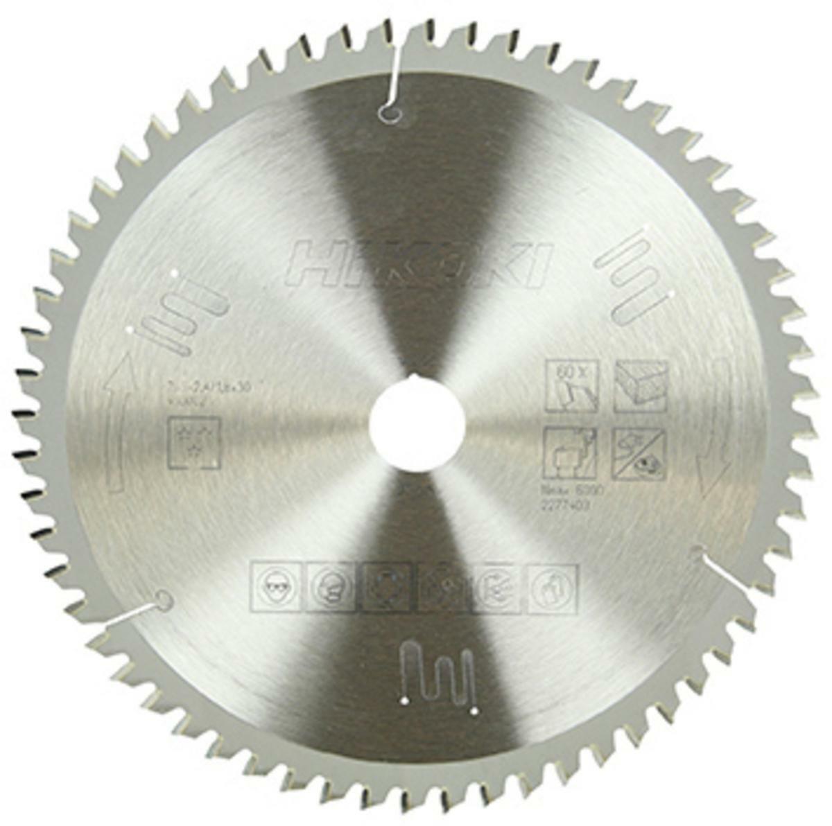 HIKOKI 4100035 HM saw blade 125 x 20 mm Z28 for aluminium and laminate ...