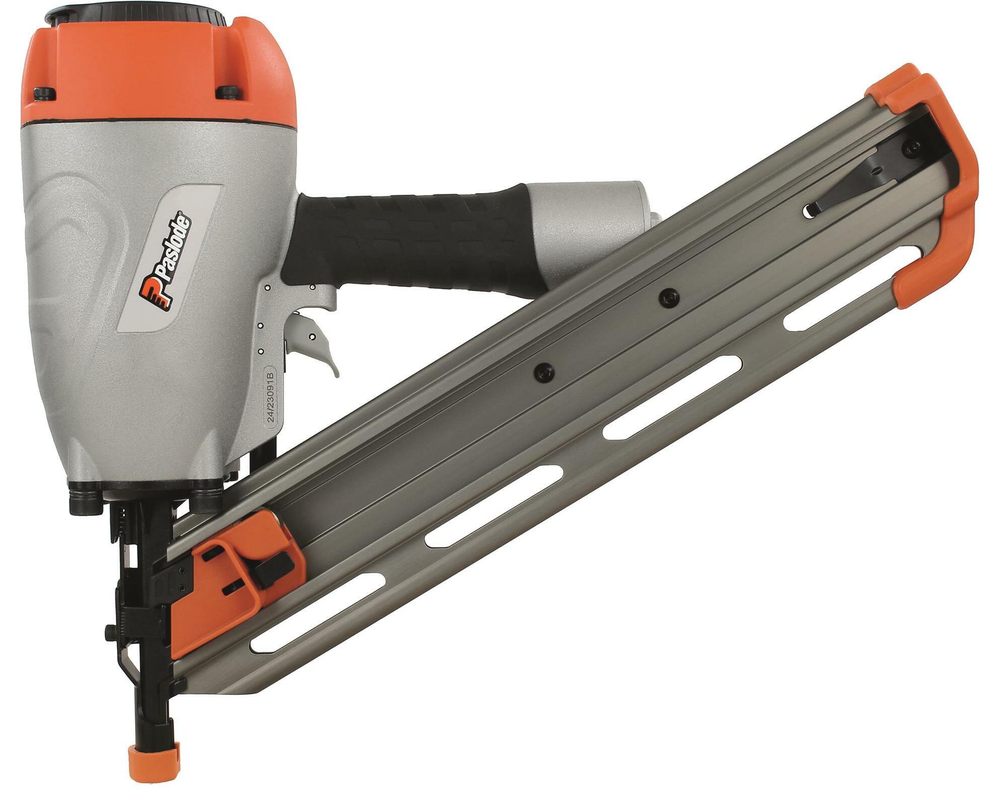 PASLODE PFS100 pneumatic nailer in case for 34° strip nails on paper ...
