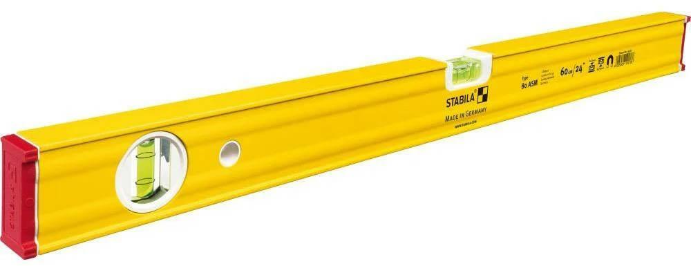 STABILA 80 ASM spirit level with reinforced profile magnetic base and ...